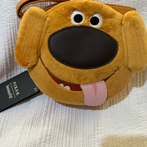 Loungefly | Bags | Loungefly Brown Dog Plush Bag With Black Nose Nwt ...